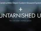 Untarnished UI - Unsquished Fix - Constructible Object Custom Keyword ...
