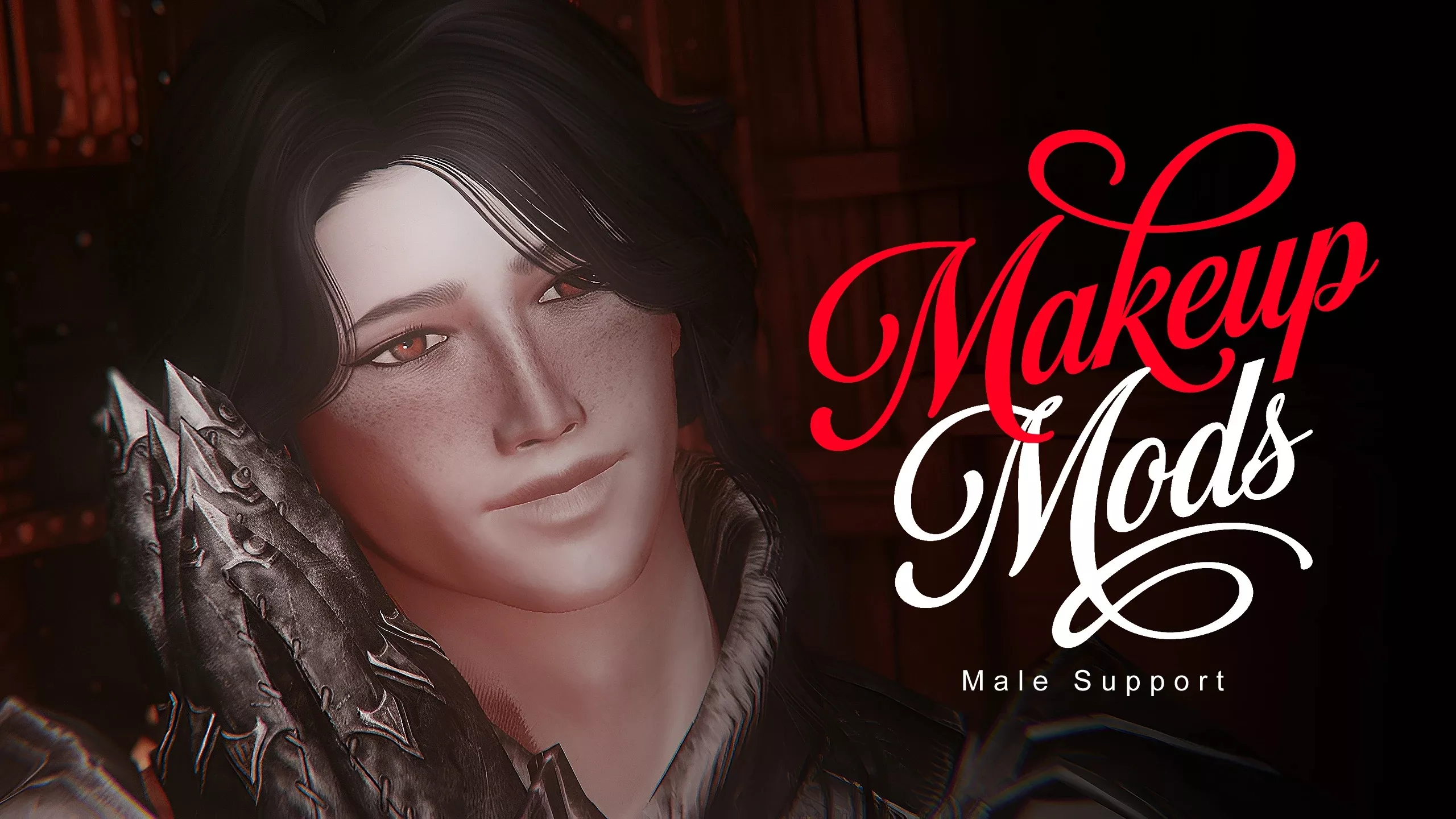Makeup Mods - Male Support 髪・顔・体 - Skyrim Special Edition Mod データベース ...