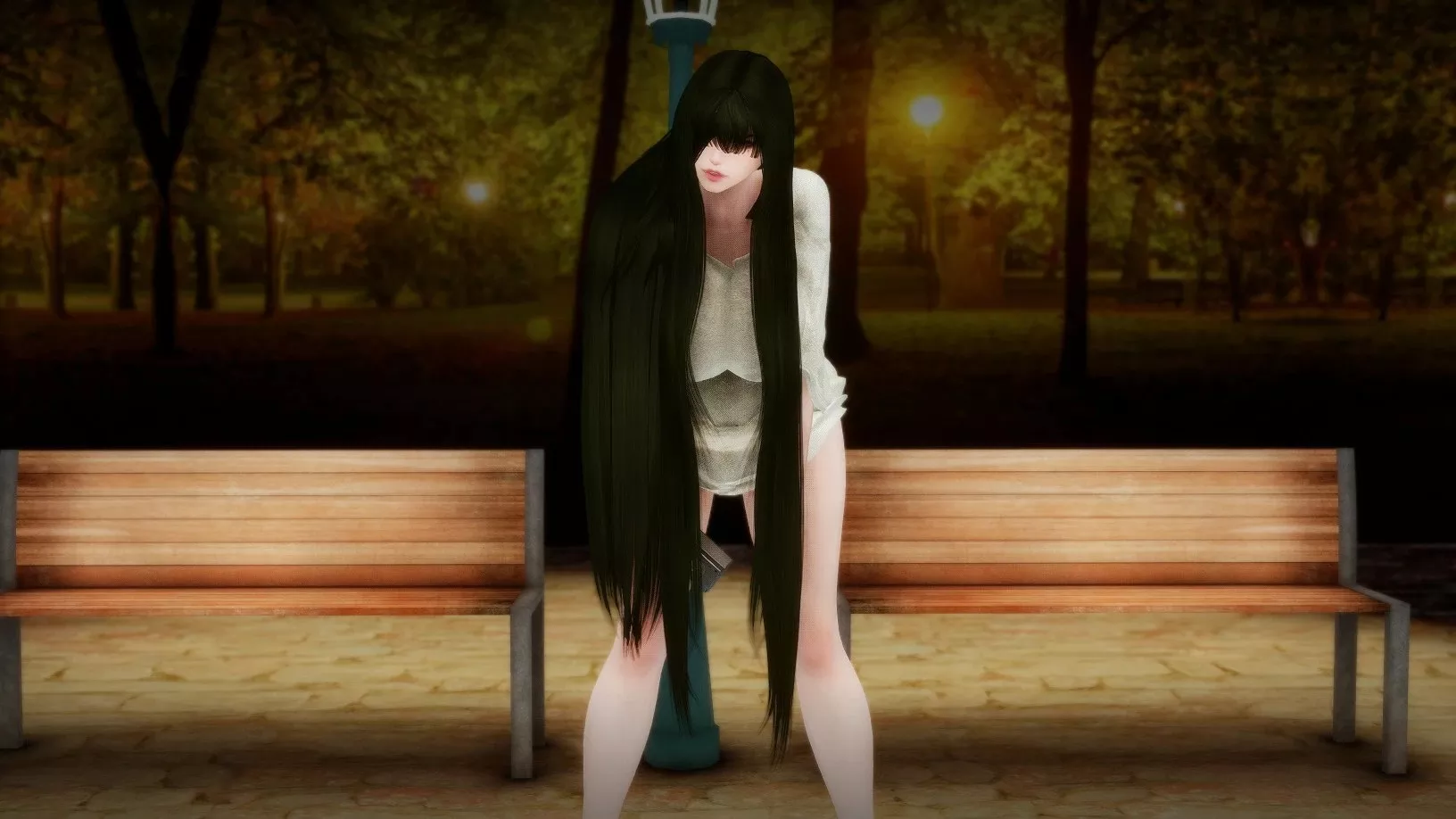 Video Ghost Sadako Clothing 服・アクセサリー - Skyrim Special Edition Mod ...