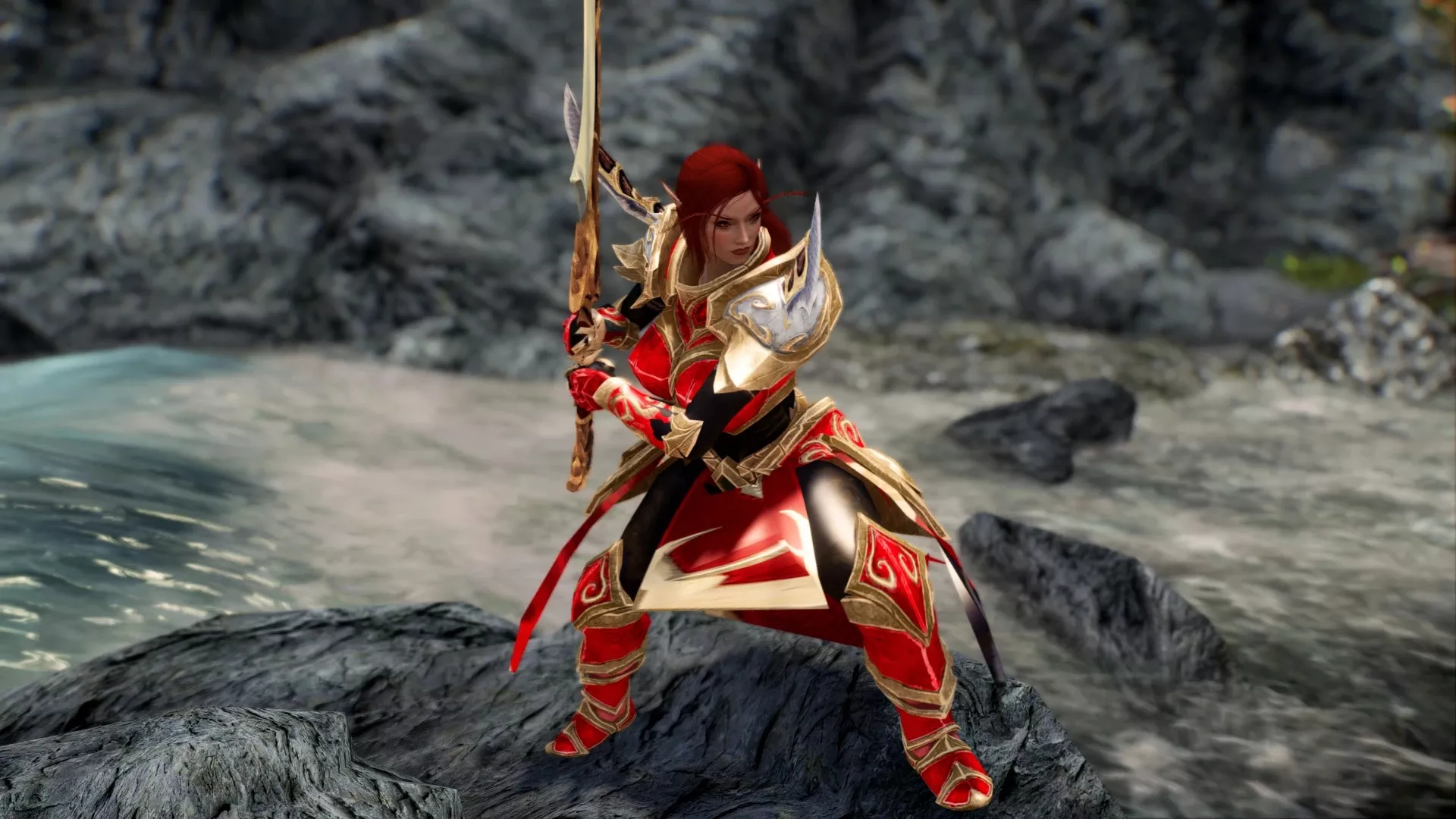 Lady Liadrins Battlegear from Warcraft 3 in Skyrim 3BA 鎧・アーマー - Skyrim ...