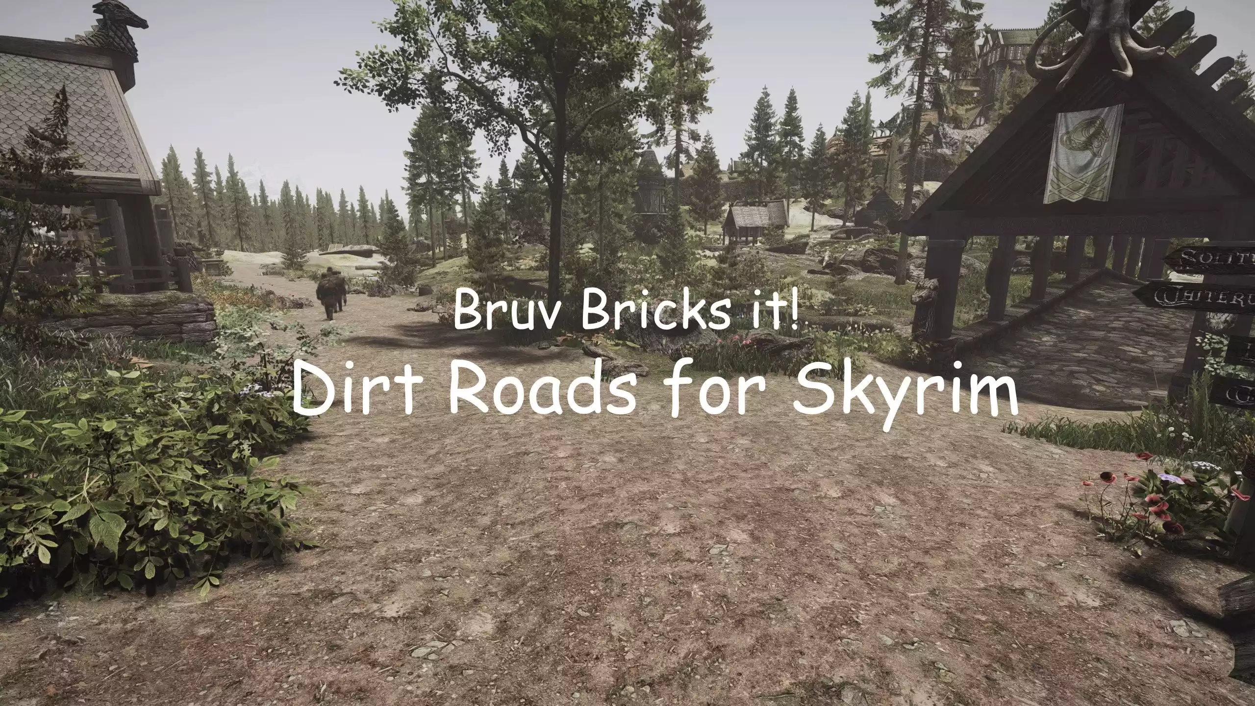 Dirt Roads for Skyrim 場所 - バニラ - Skyrim Special Edition Mod データベース MOD ...