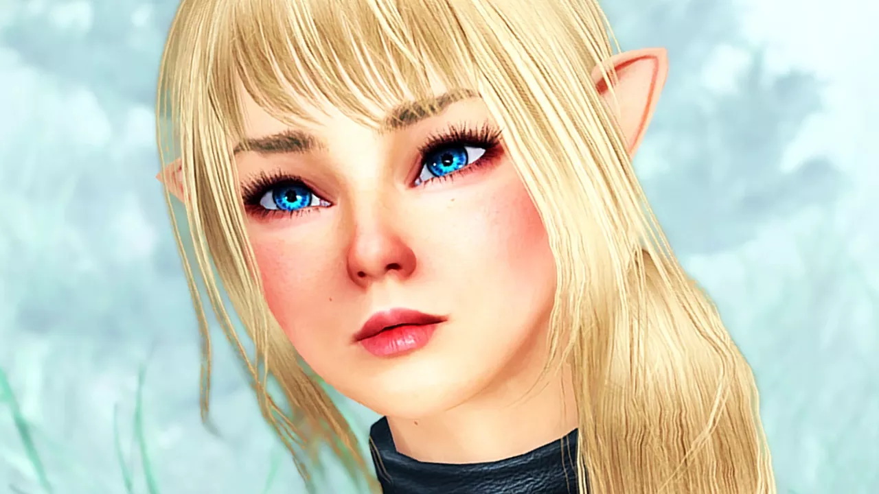 Leenori - a cute Altmer follower フォロワー - Skyrim Special Edition Mod ...