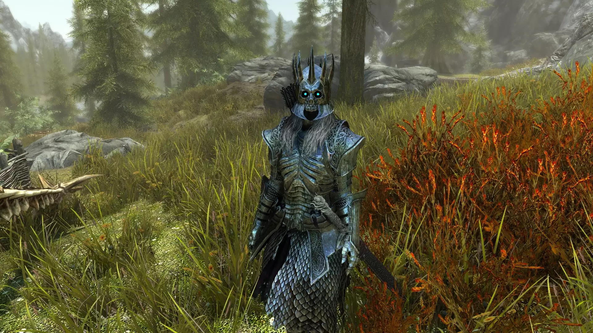 Skull Commander Helmet Replacer 鎧・アーマー - Skyrim Special Edition Mod ...