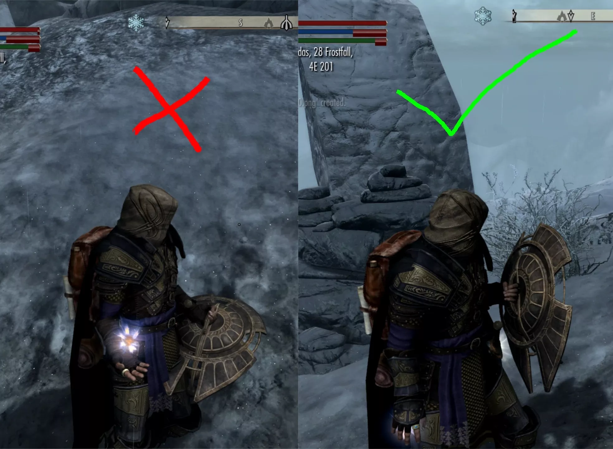 Shield Clipping Fix for Diverse Magic Casting Animations モーション - Skyrim ...