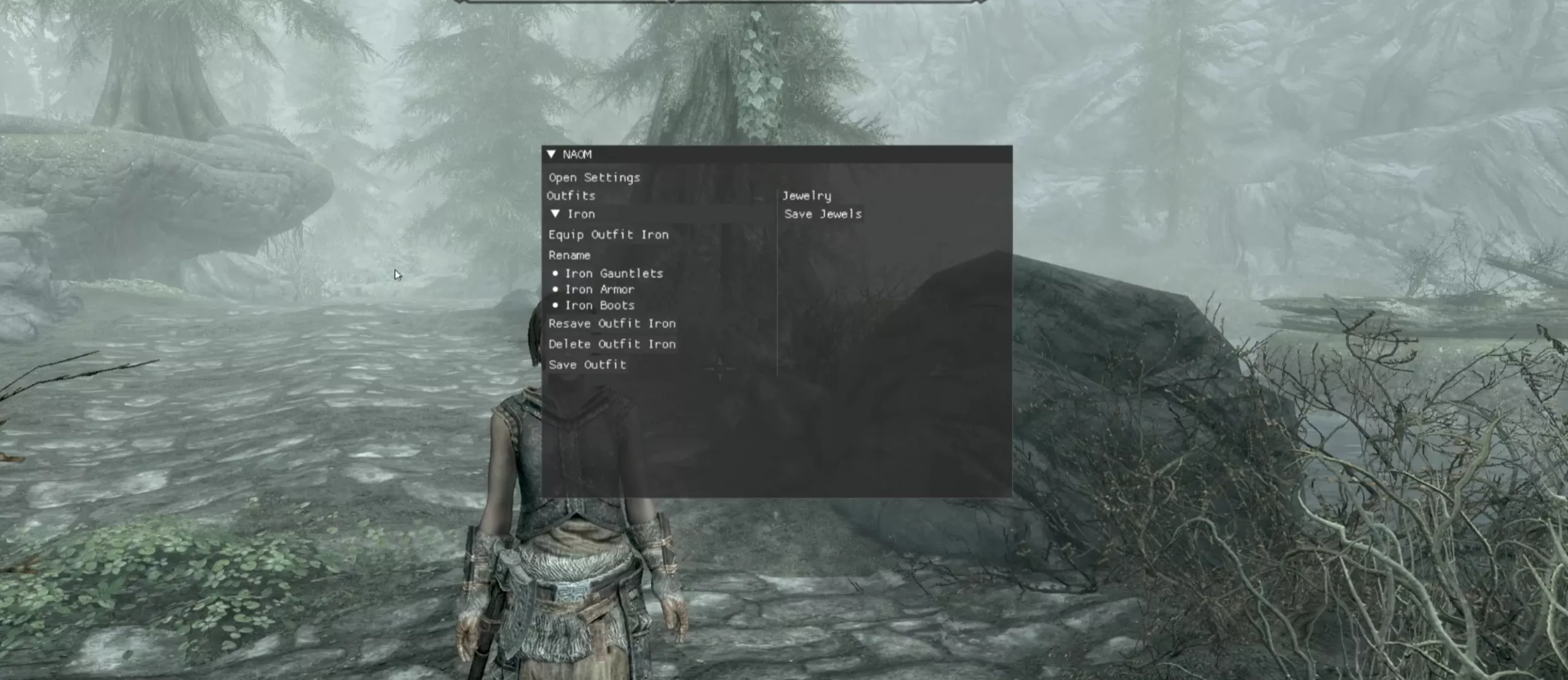 Not-Another-Outfit-Manager ゲームシステム変更 - Skyrim Special Edition Mod ...