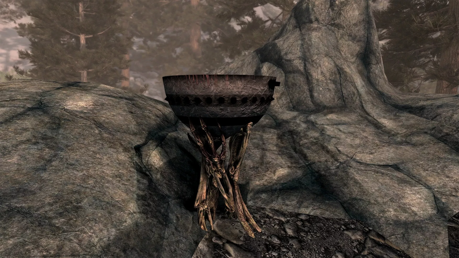 Hagraven Bowl Redone モデル・テクスチャ - Skyrim Special Edition Mod データベース MOD ...