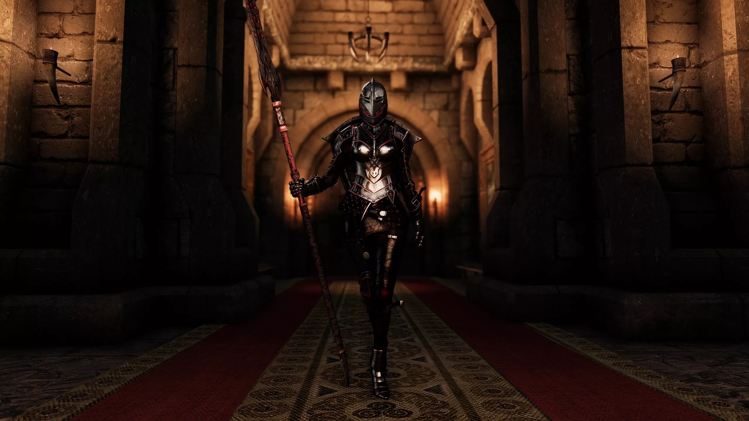 Sir Rumple Dark Knight Armor and Shield 鎧・アーマー - Skyrim Special Edition ...