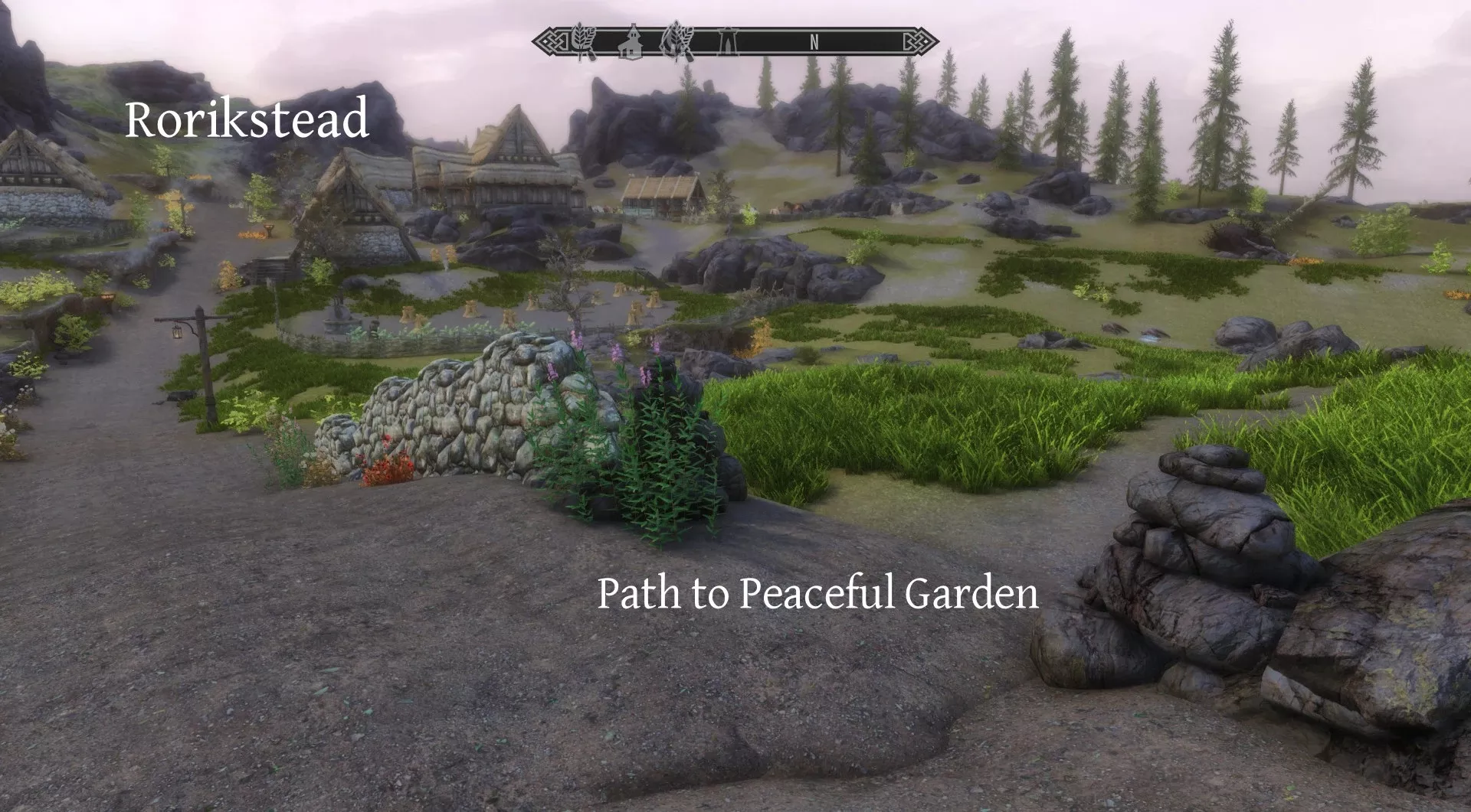 Peaceful Garden V2 - a family farm in the tundra 家 - Skyrim Special ...