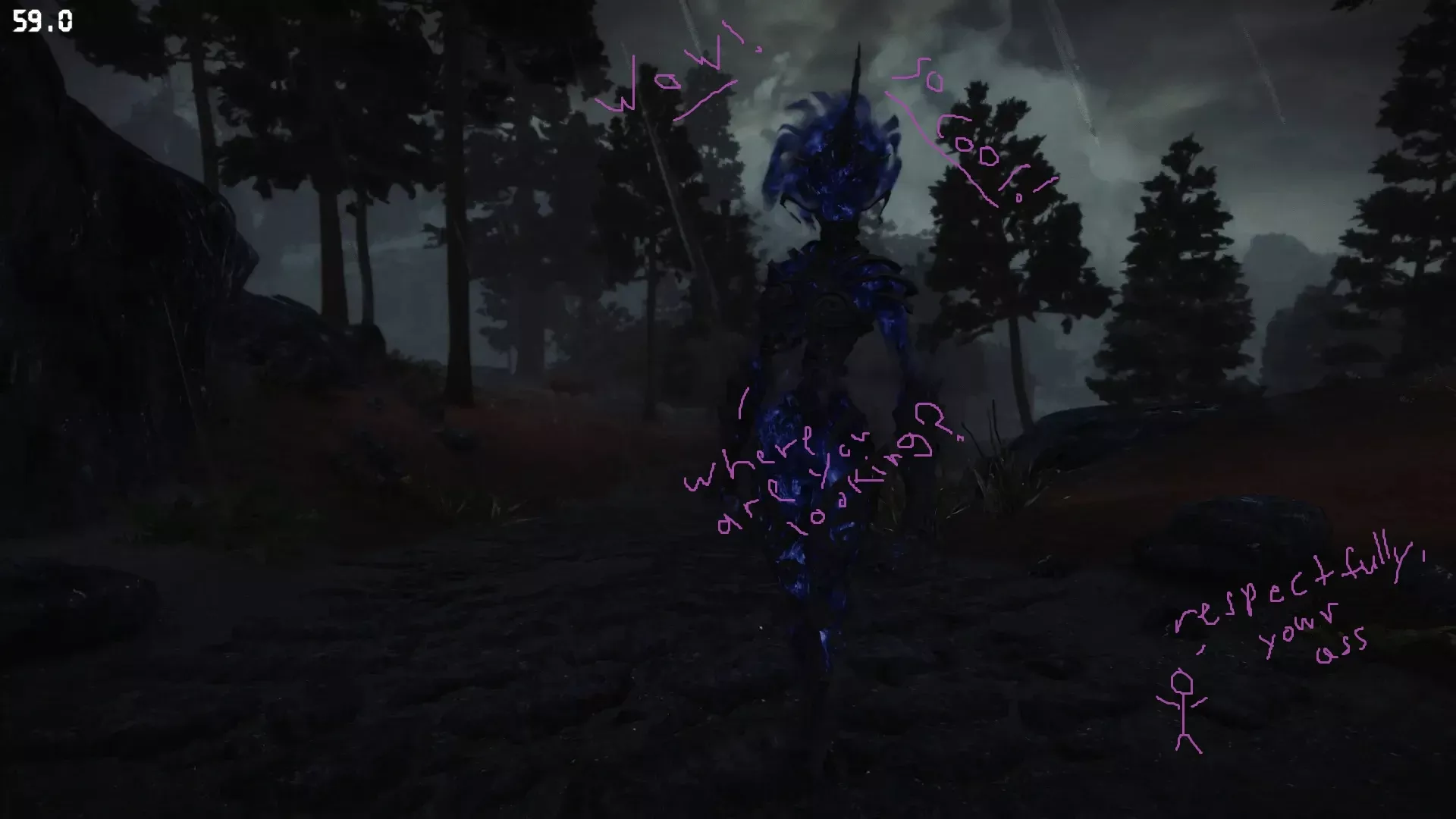 Shadow Atronach SE モデル・テクスチャ - Skyrim Special Edition Mod データベース MOD紹介 ...