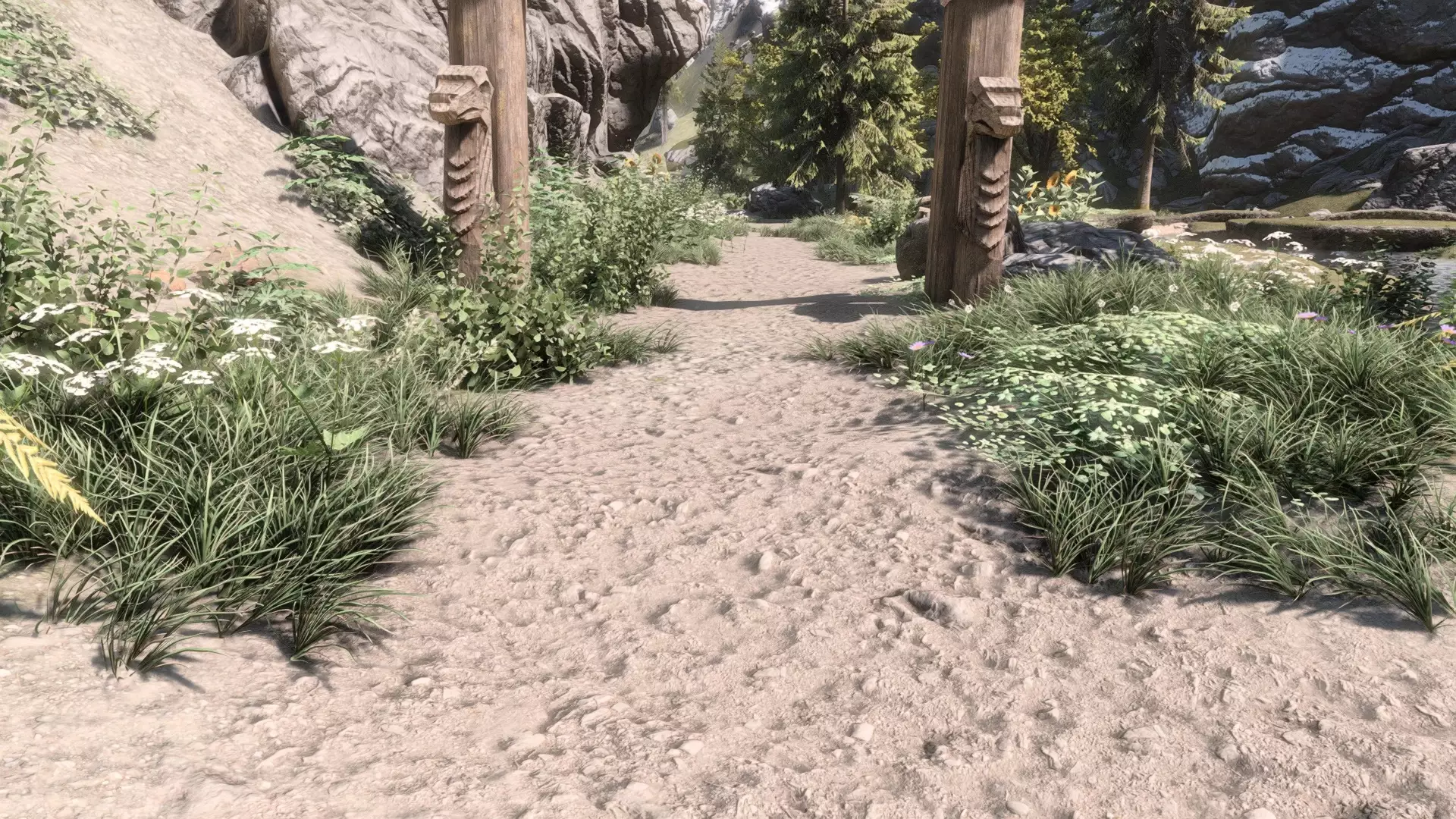 Northern Roads - Complex Parallax - 1k 2k 4k 8k - Forest Road モデル・テクスチャ ...