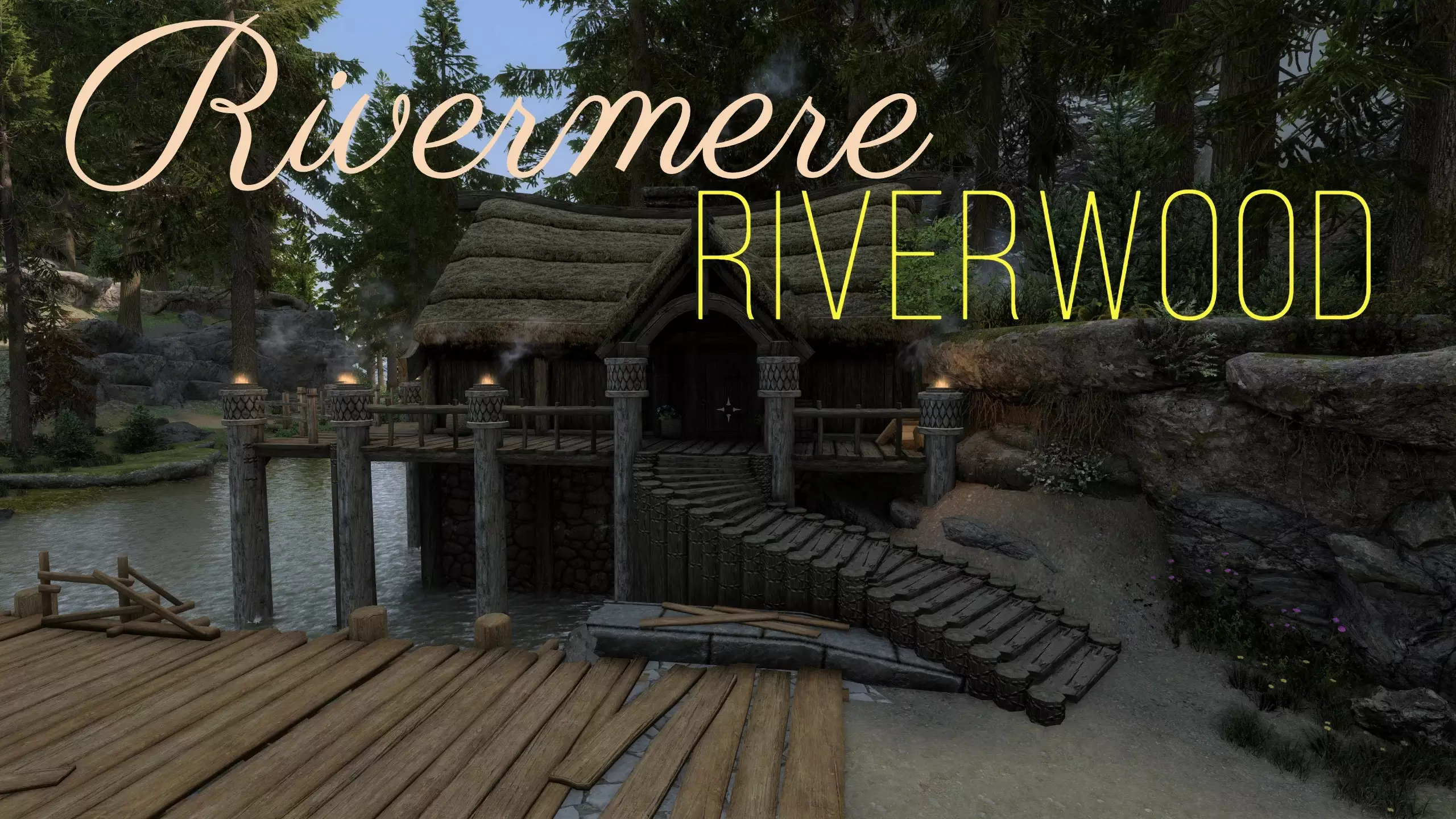 Rivermere A New Home in Riverwood 日本語化対応 家 - Skyrim Special Edition Mod ...