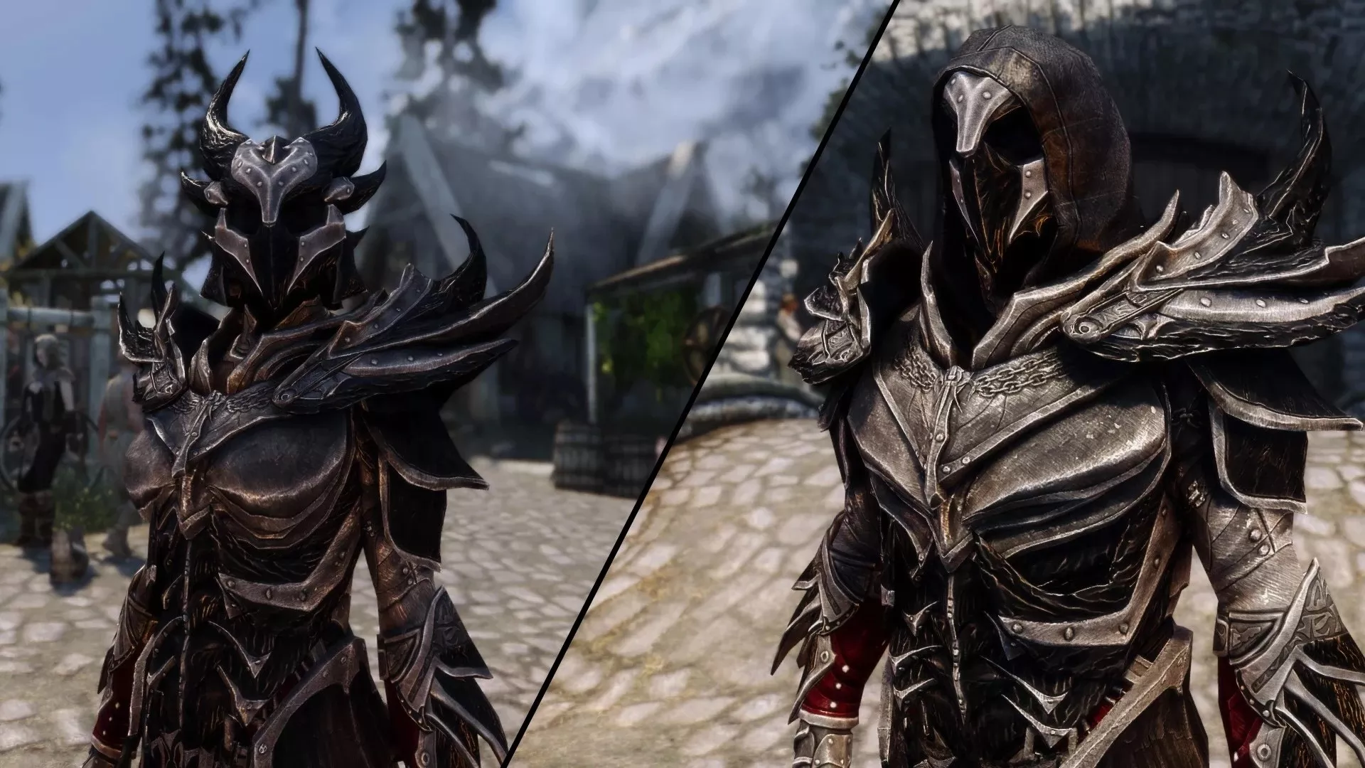 Daedric Steel Knight Armor - SPID 鎧・アーマー - Skyrim Special Edition Mod ...