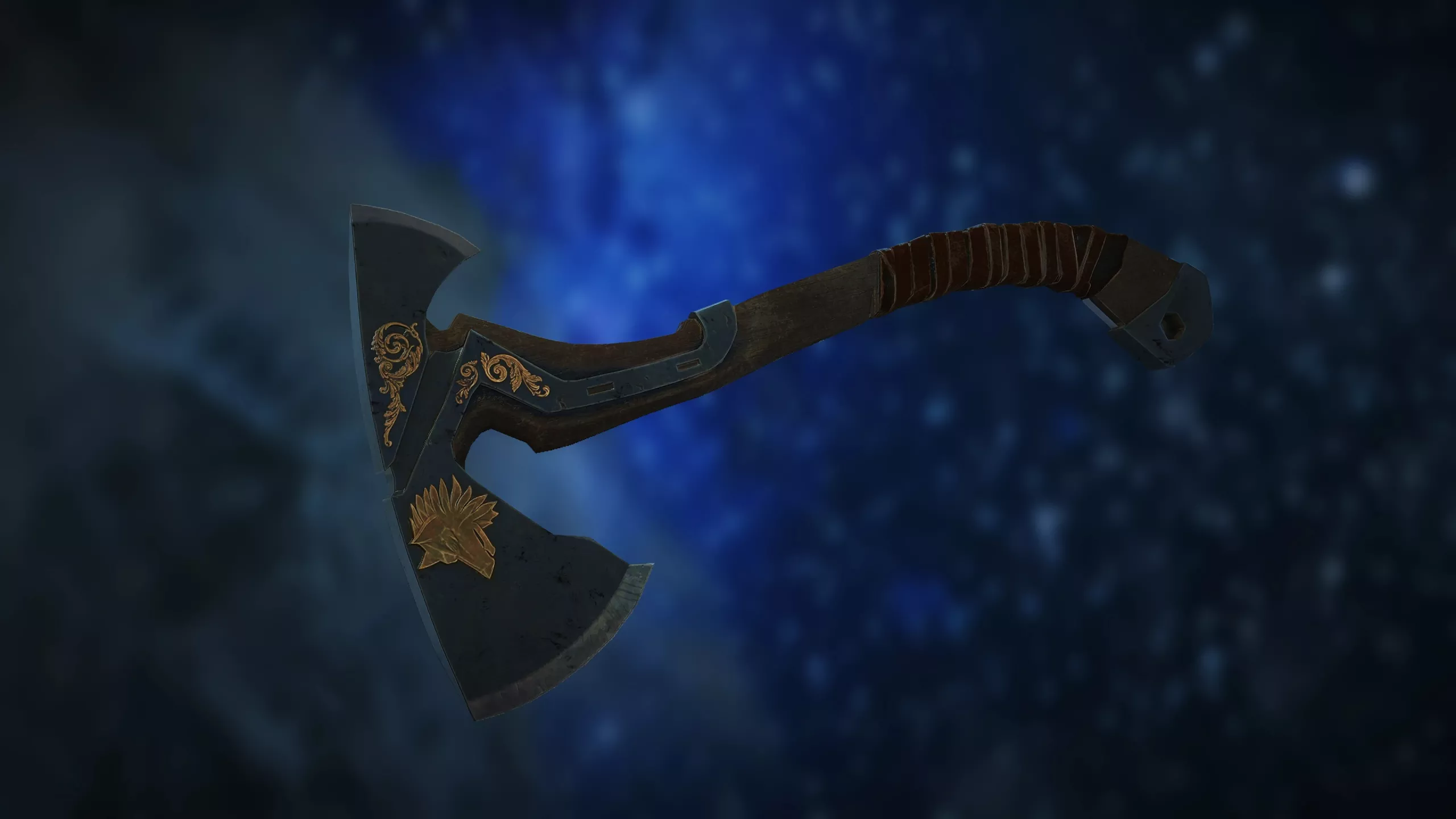 Wolf Tribe Axe 武器 - Skyrim Special Edition Mod データベース MOD紹介・まとめサイト