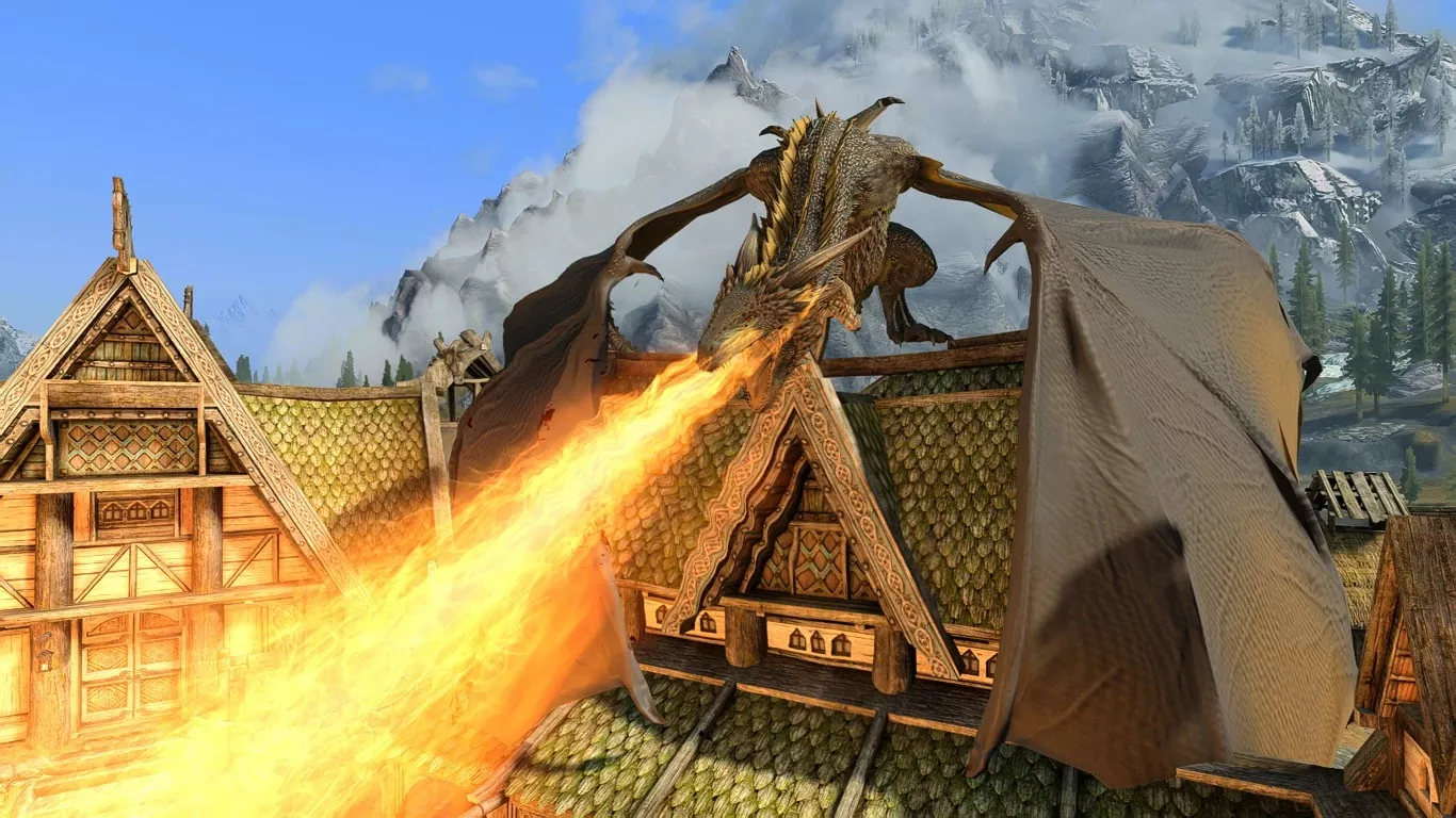 GoT Dragons (A Game of Thrones) PBR モデル・テクスチャ - Skyrim Special Edition ...