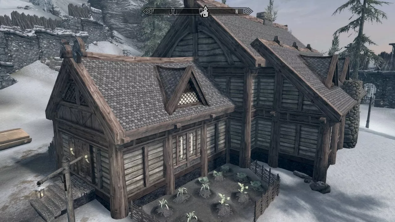 Simple Hearthfire Walls Retexture 2k-1k モデル・テクスチャ - Skyrim Special ...