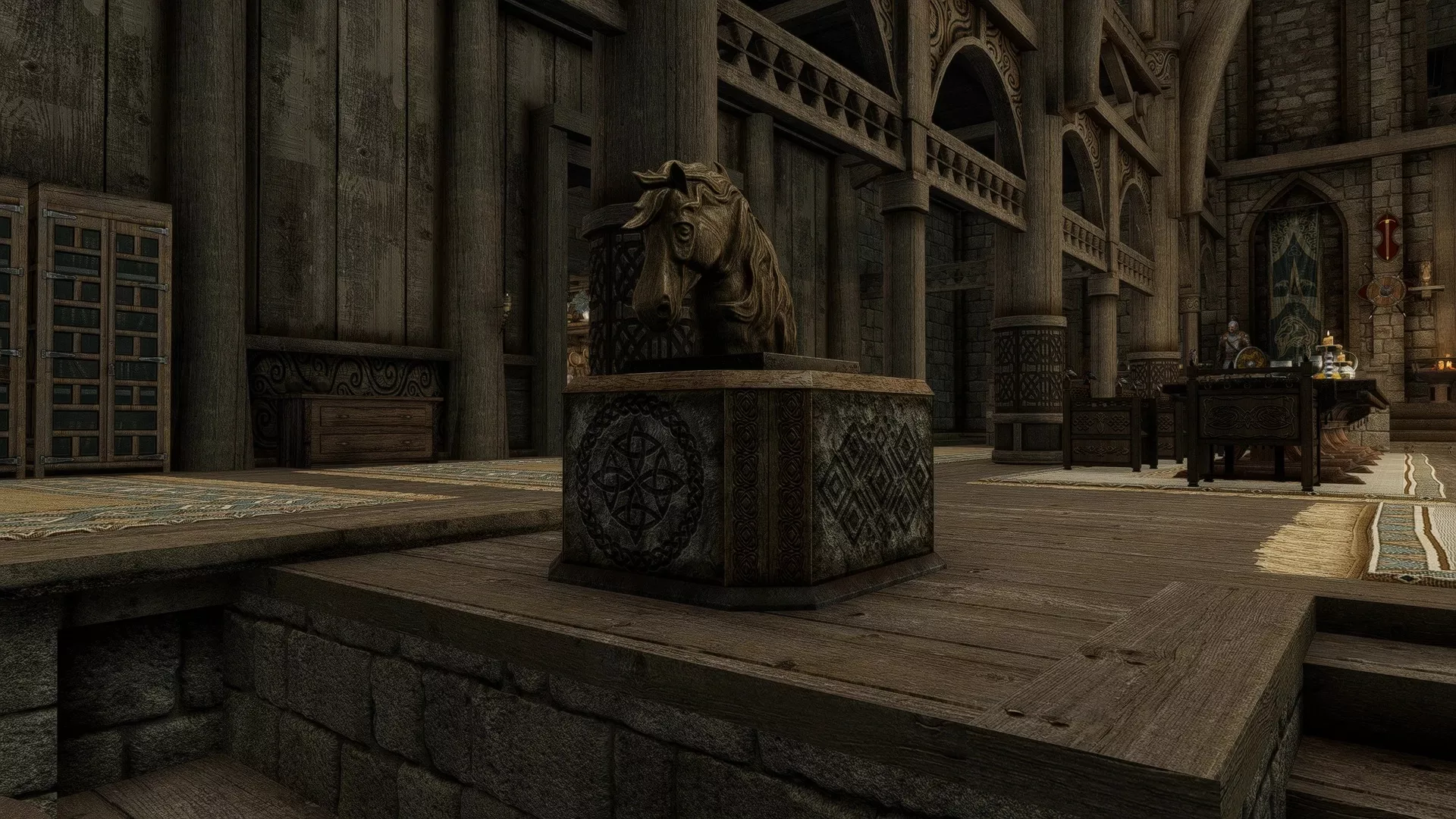 HFs - Wooden Horse モデル・テクスチャ - Skyrim Special Edition Mod データベース MOD紹介 ...