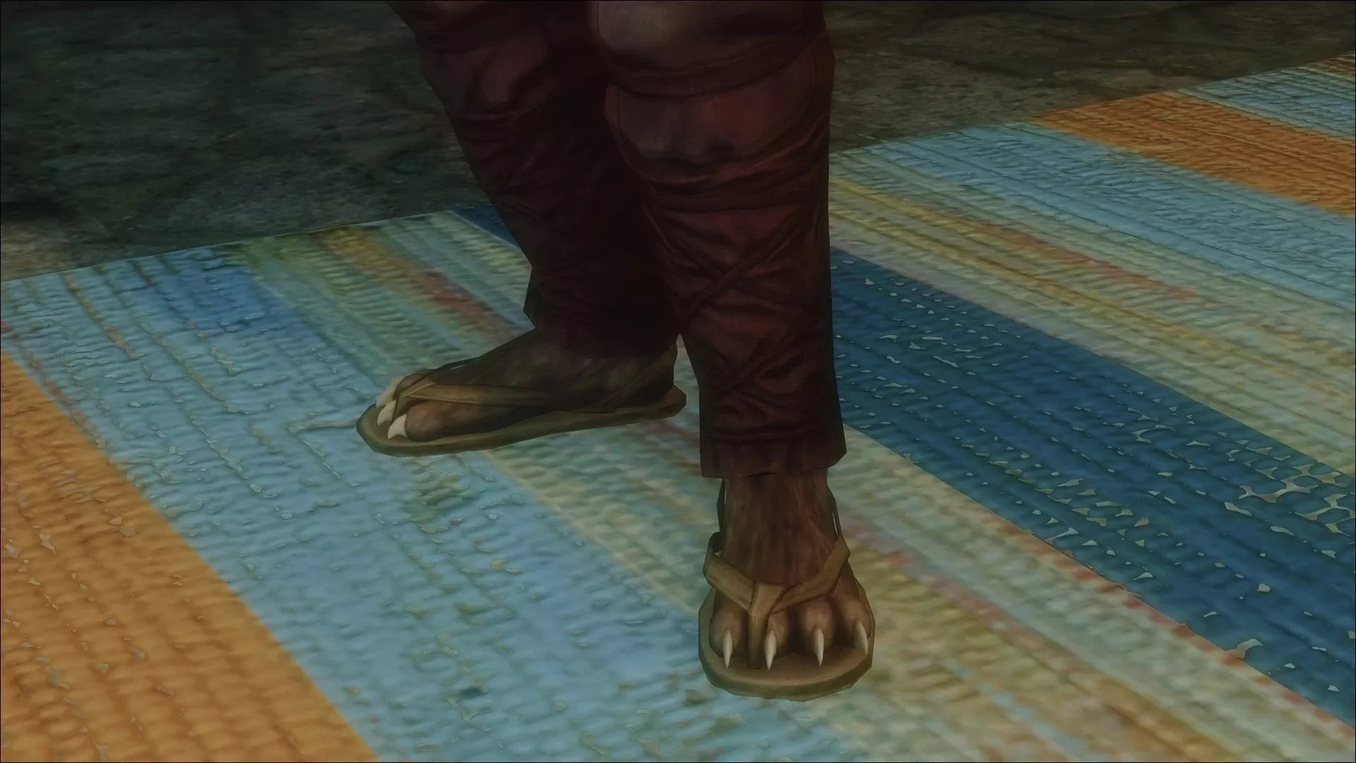 zzjay Beast Feet - SE - Vanilla-CBBE-UNP-HIMBO-SOS モデル・テクスチャ - Skyrim ...