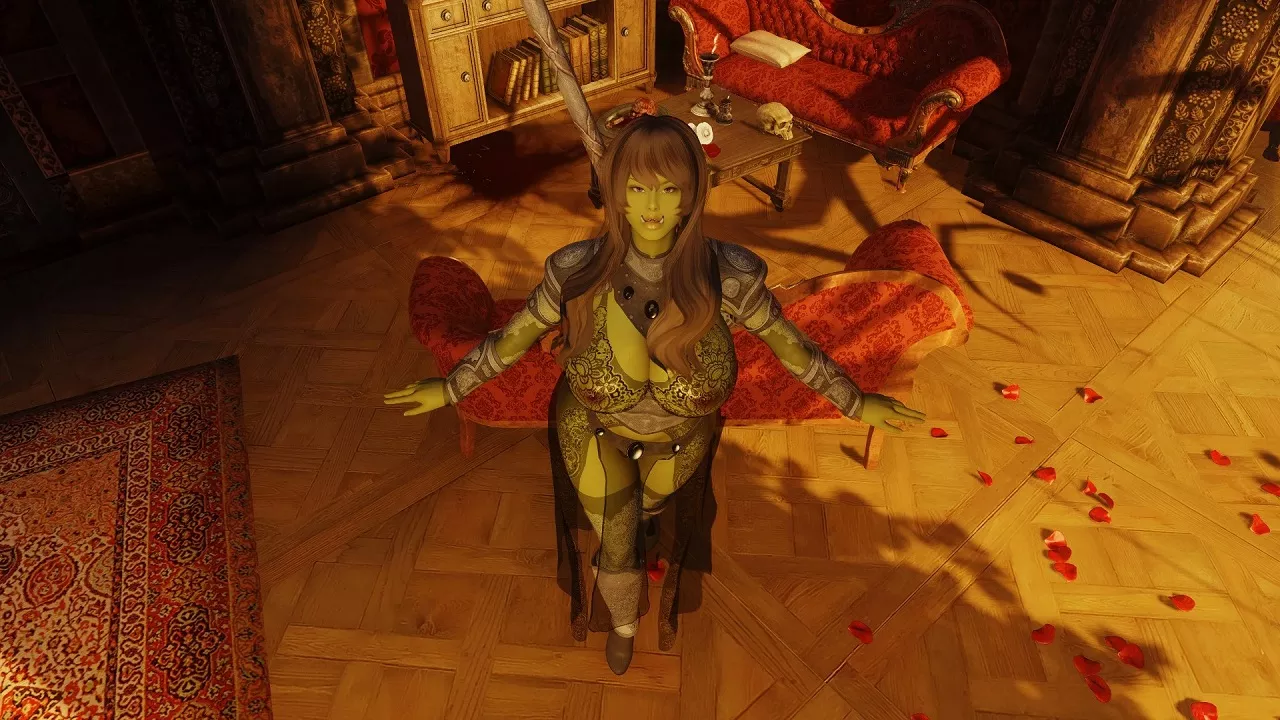 Morgana - High Poly Orc Follower フォロワー - Skyrim Special Edition Mod ...