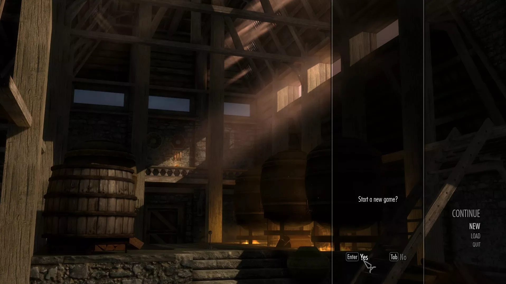 Locations of Skyrim - Main Menu Video インターフェース - Skyrim Special Edition ...