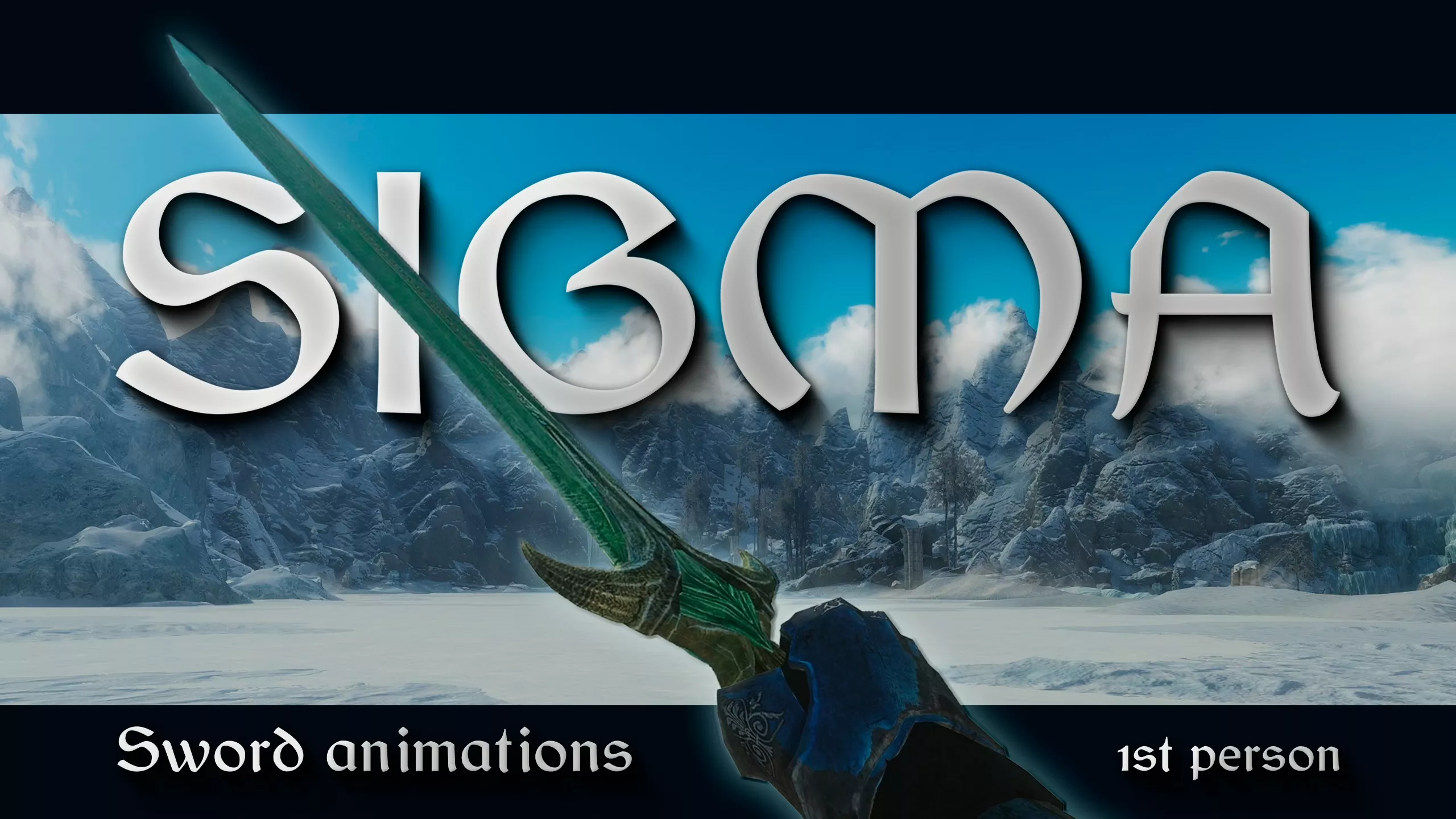 SIGMA - Sword animations - 1st person モーション - Skyrim Special Edition ...