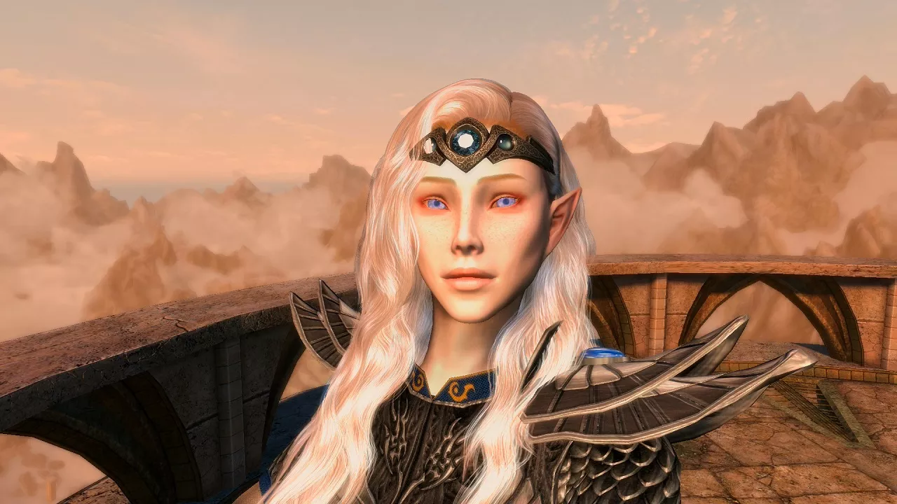 Snow Elf Princess (Waifu) BnP Frosty Skin Replacer フォロワー - Skyrim ...
