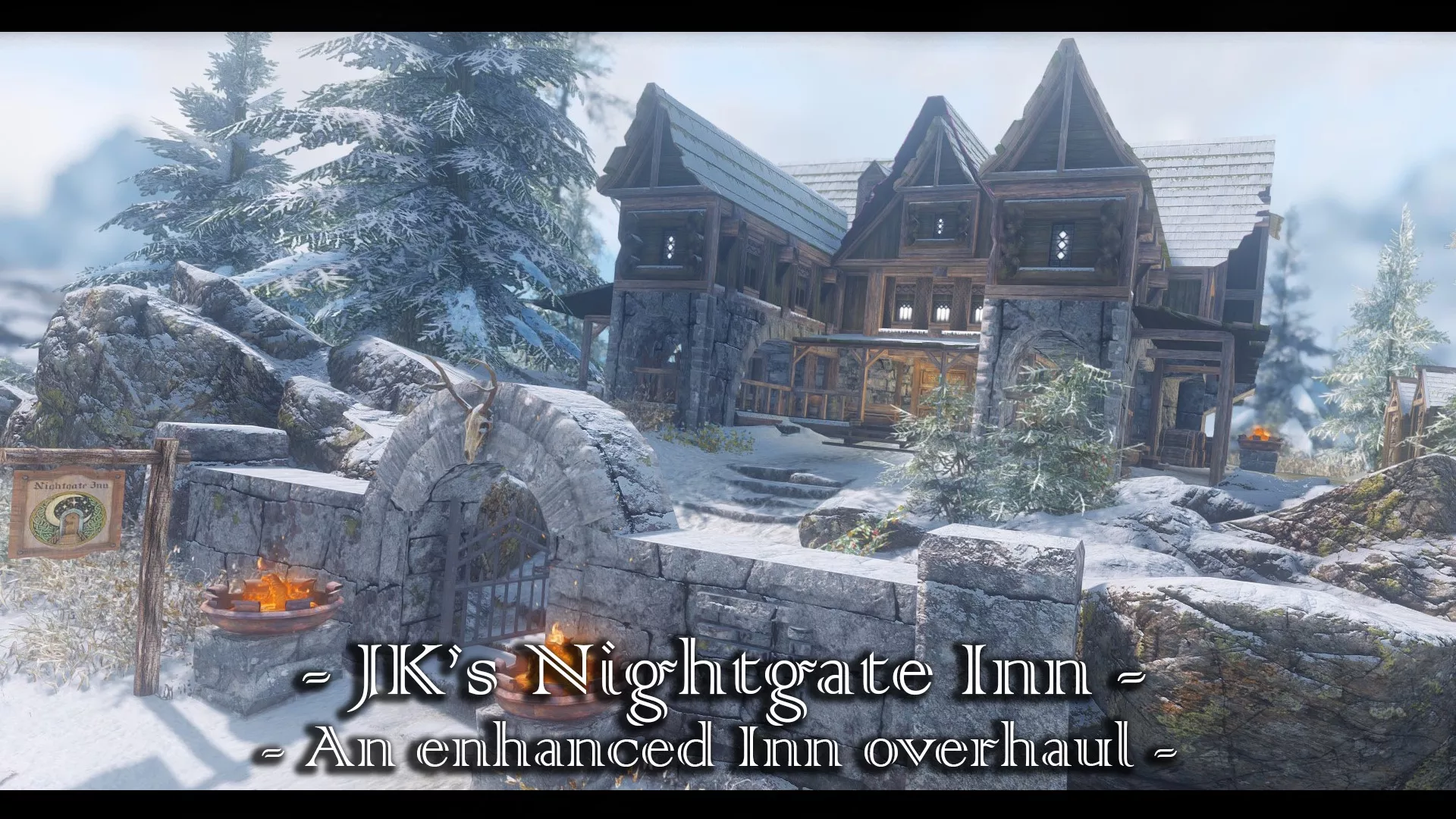 JK's Nightgate Inn 建物 - Skyrim Special Edition Mod データベース MOD紹介・まとめサイト