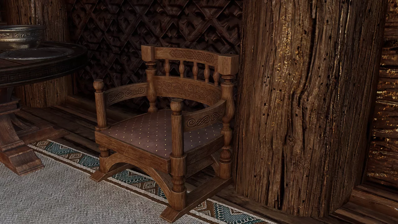 HFs - Simply improved seats - (chairs remodels) モデル・テクスチャ - Skyrim ...