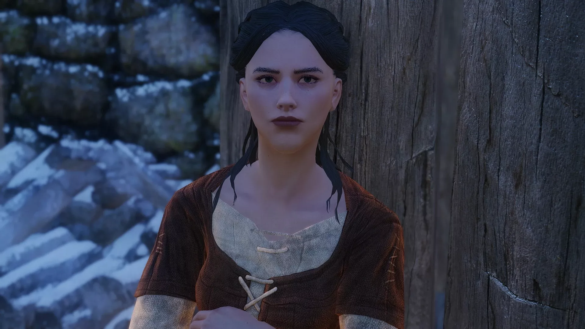 Windblown Hairs of Morthal (SMP Hair NPC Replacer) NPC - Skyrim Special ...