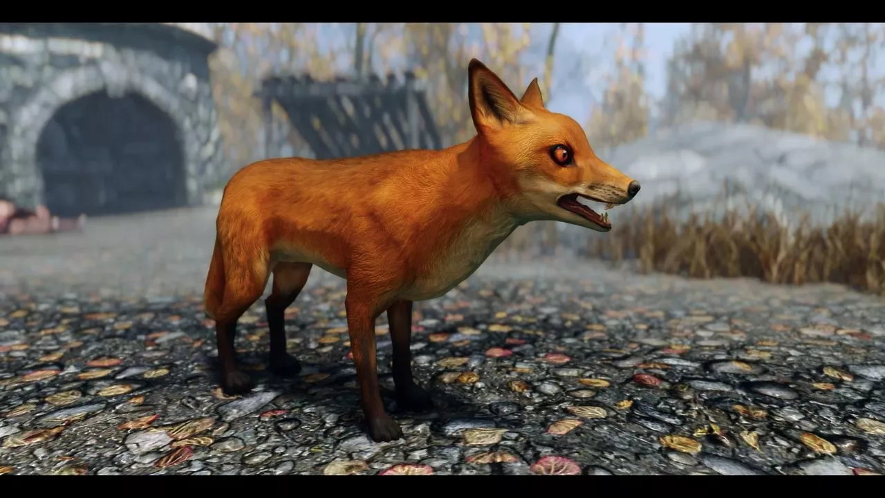 Fox Replacer- Mihail Monsters and Animals (SE-AE) クリーチャー・騎乗 - Skyrim ...