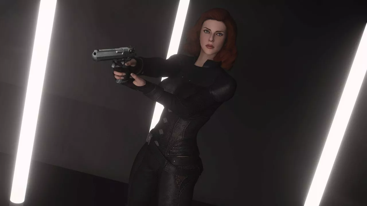 Scarlett CBBE_CBBE 3BA_BHUNP or Default body ESPFE. High Poly preset ...