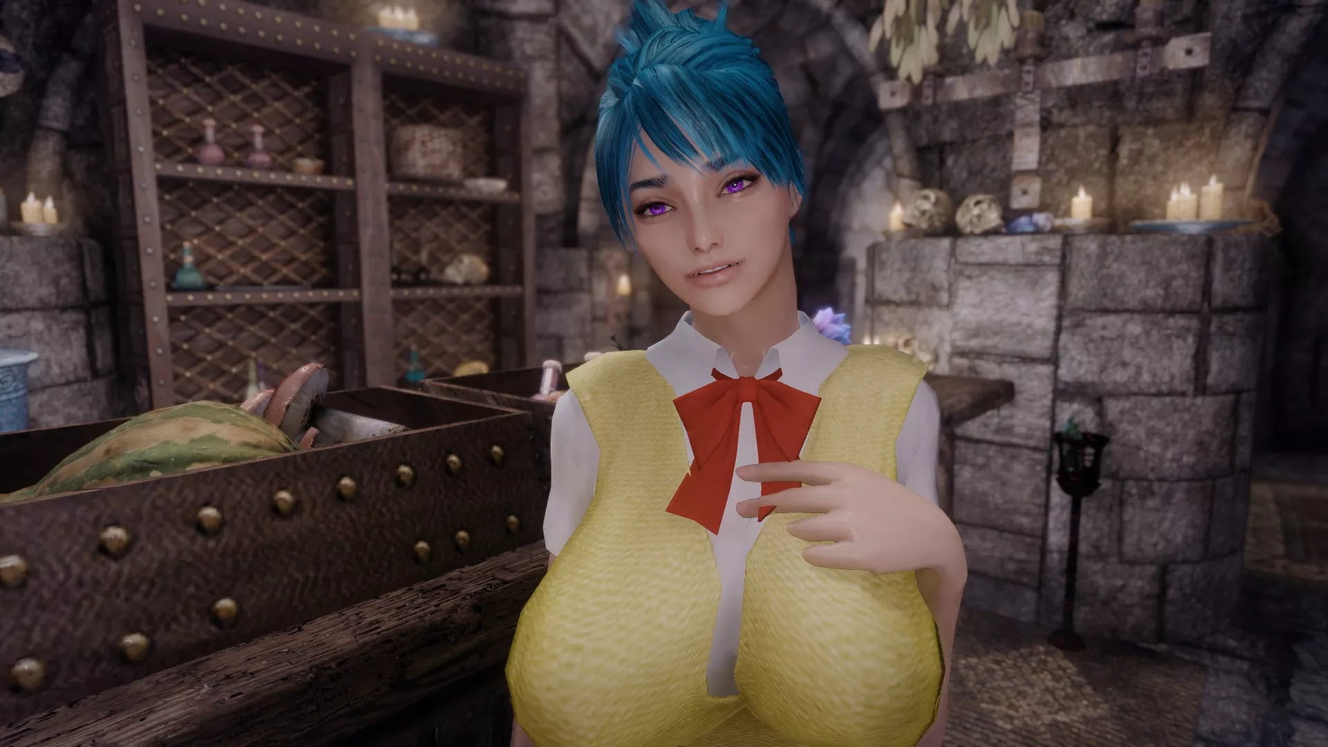 Kurumu Kurono (Rosario Vampire) Standalone 日本語化対応 フォロワー - Skyrim ...