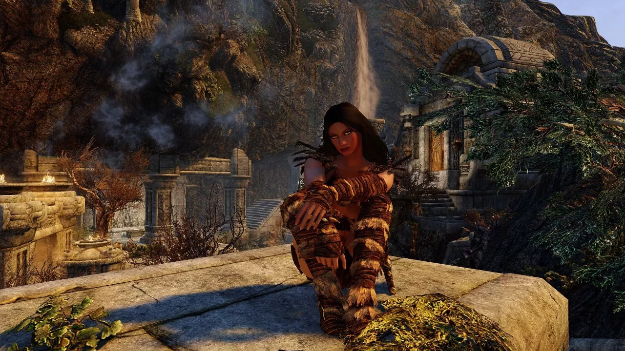 Ayana Follower CBB_CBBE 3BBB AND Body-Default SE フォロワー - Skyrim Special ...