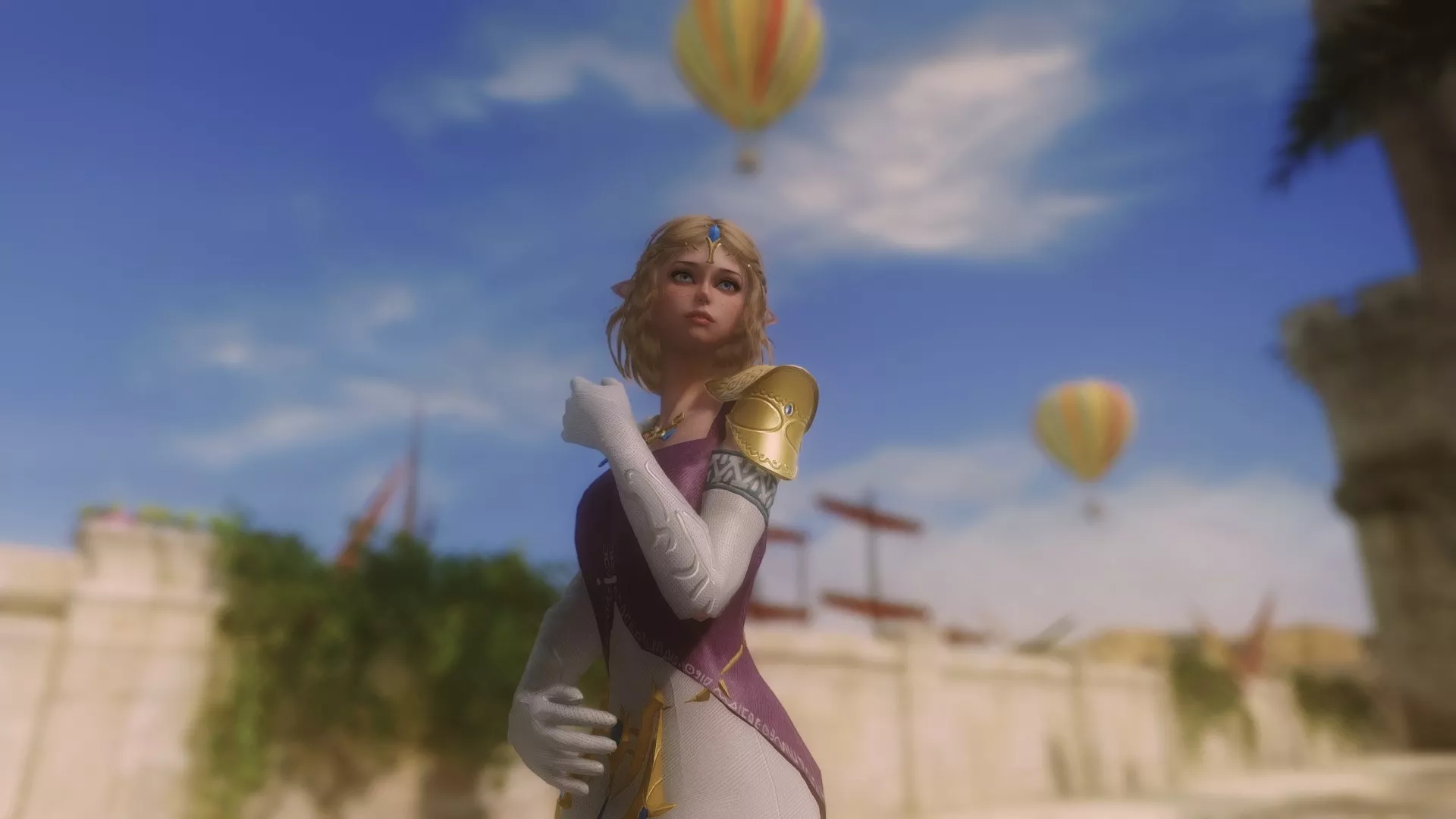 Princess Zelda Standalone Follower SE フォロワー - Skyrim Special Edition ...