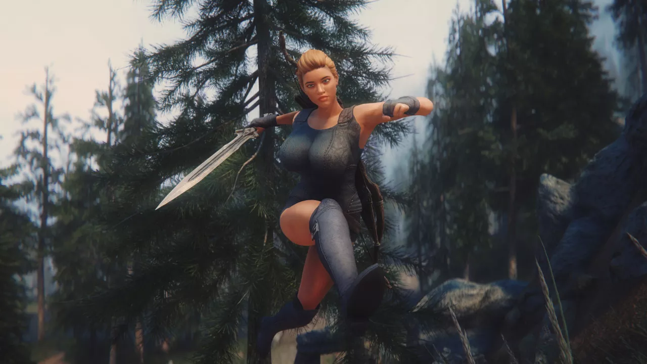 Noora - CotR Follower with bodygen plus RM preset フォロワー - Skyrim ...