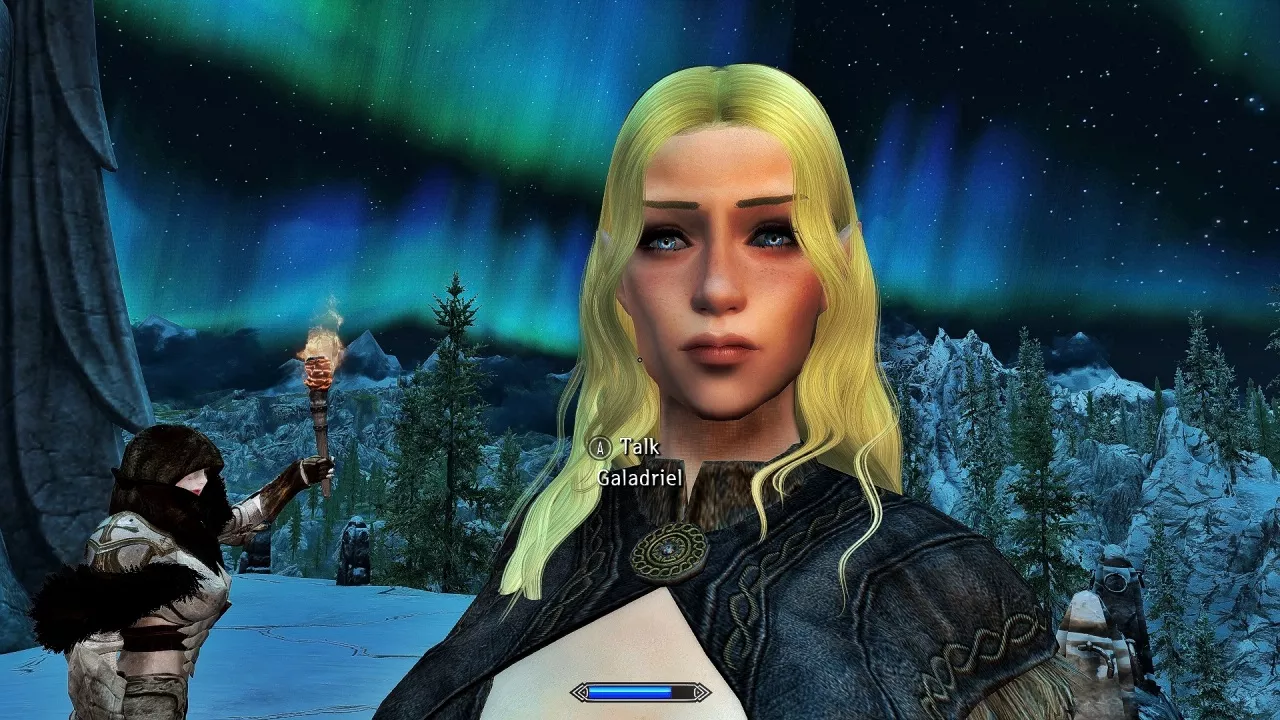 Follower Galadriel - blessed by Meridia ESP-FE フォロワー - Skyrim Special ...