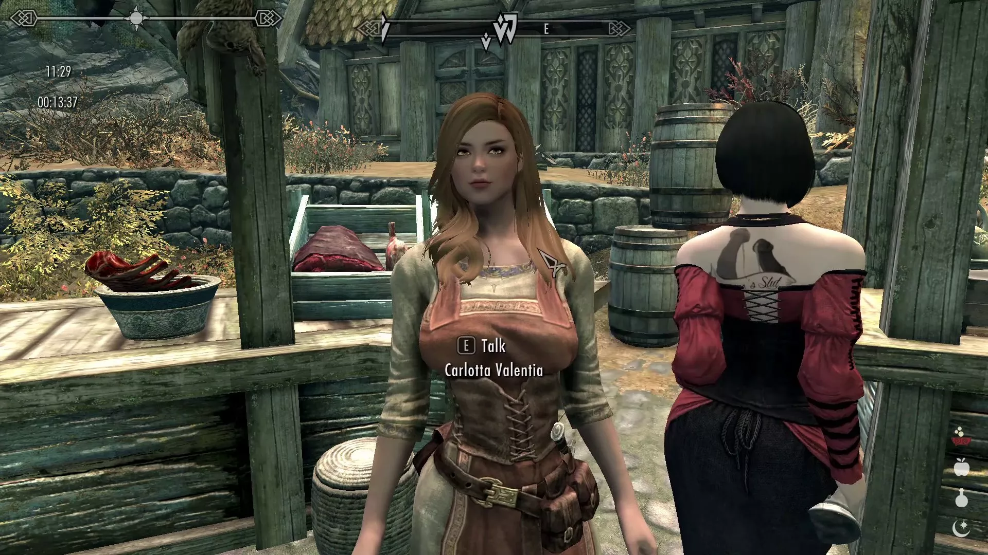 Shadowmans NPCs 3 - Horny MILF Carlotta - Voiced Flower Girls Addon イマージョン - Skyrim Special ...