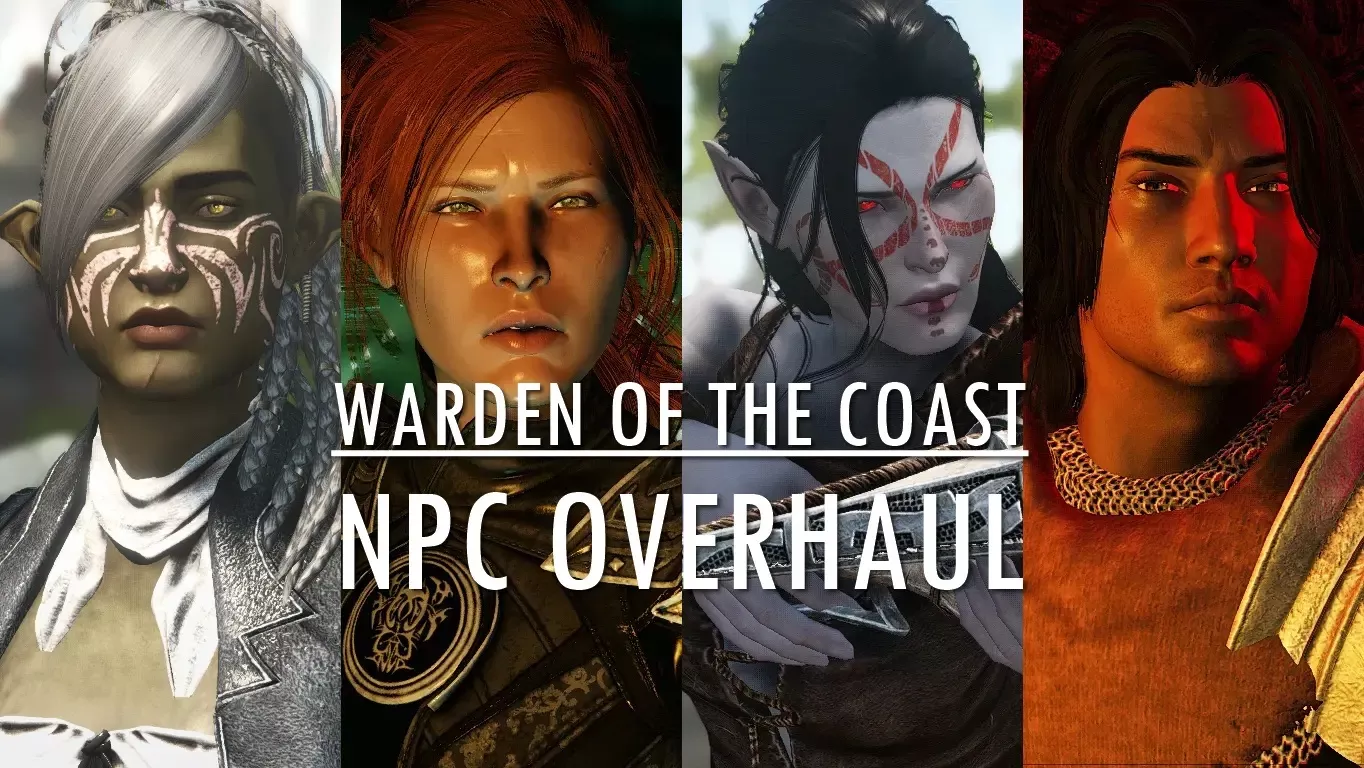 Warden of the Coast - NPC Overhaul NPC - Skyrim Special Edition Mod ...