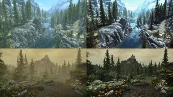 Ray Tracing Skyrim SE ENB＆ReShadeプリセット - Skyrim Special Edition Mod ...