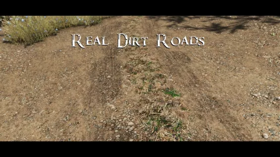 Real Dirt Roads イマージョン - Skyrim Special Edition Mod データベース MOD紹介・まとめサイト