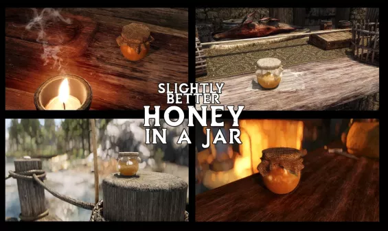 slightly Better Honey in a Jar モデル・テクスチャ - Skyrim Special Edition Mod ...