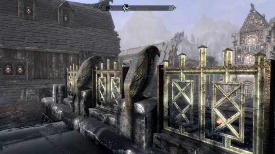 HP Windhelm Hawk Gate Bridge and Windhelm Fence 3D Compatibility Patch ...