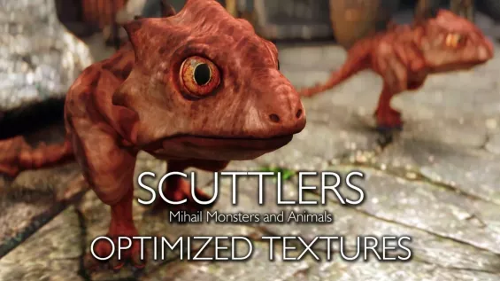 Scuttlers - My optimized textures and patches SE モデル・テクスチャ - Skyrim ...