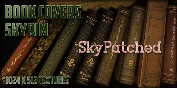 Book Covers Skyrim - SkyPatched モデル・テクスチャ - Skyrim Special Edition Mod ...
