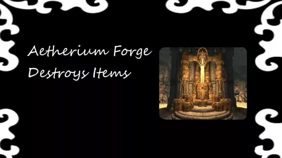 AFDI - Aetherium Forge Destroys Items 日本語化対応 アイテム - 世界 - Skyrim Special ...