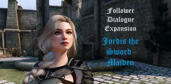 Follower Dialogue Expansion - Jordis the Sword-Maiden 日本語化対応 フォロワー ...