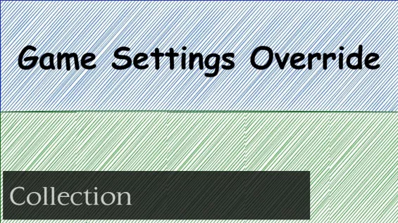 Game Settings Override - Collection ゲームシステム変更 - Skyrim Special Edition Mod データベース MOD紹介・まとめサイト
