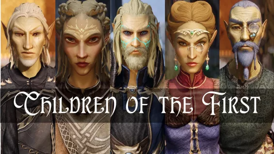 Children of the First - An Altmer NPC Overhaul NPC - Skyrim Special ...