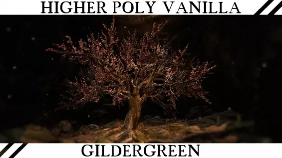 Higher Poly Vanilla Gildergreen モデル・テクスチャ - Skyrim Special Edition Mod ...
