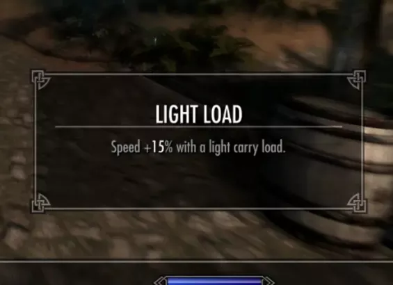 Light Load 日本語化対応 ゲームシステム変更 - Skyrim Special Edition Mod データベース MOD紹介 ...