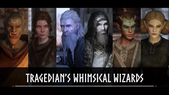 Whimsical Wizards - Winterhold College NPC Overhaul NPC - Skyrim ...